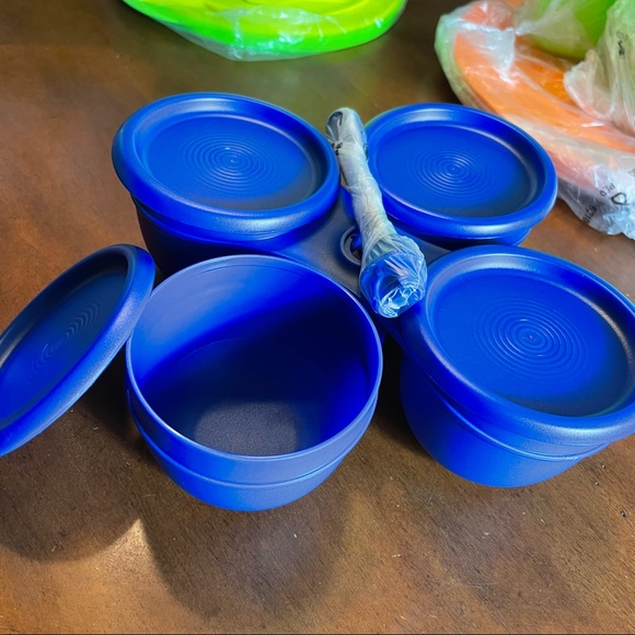 Tupperware | Dining | Tupperware Blossom Condiment Server | Poshmark